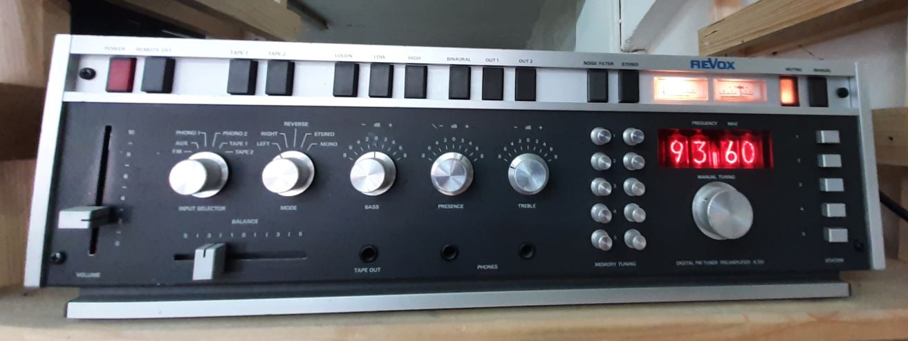 Révision Tuner ReVox - La Réparatrice